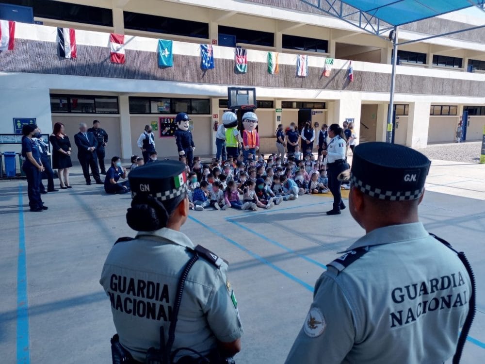 Guardia Nacional promueve en escuelas la prevención del delito y la ...