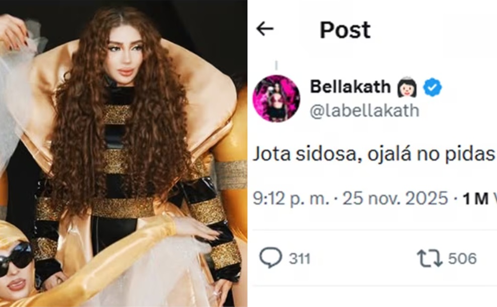 Bellakath desata polémica masiva por insulto homofóbico - Sergio Valle