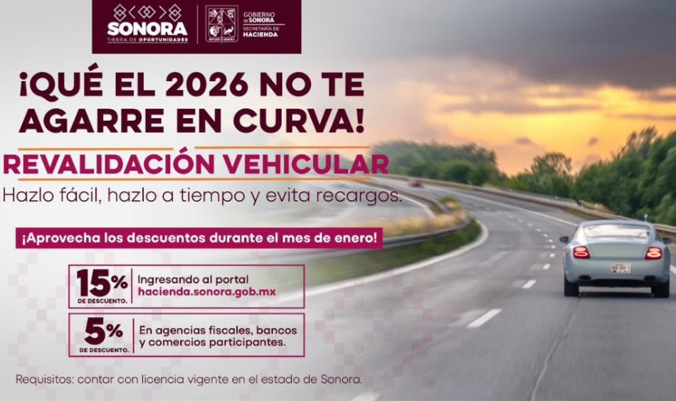 Aprovecha los descuentos por pronto pago en revalidación vehicular 2026 ...
